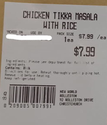 NW Kitchen brand deli meals have been recalled as the products may ...