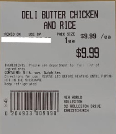 NW Kitchen brand deli meals have been recalled as the products may ...