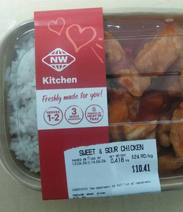 NW Kitchen brand deli meals have been recalled as the products may ...