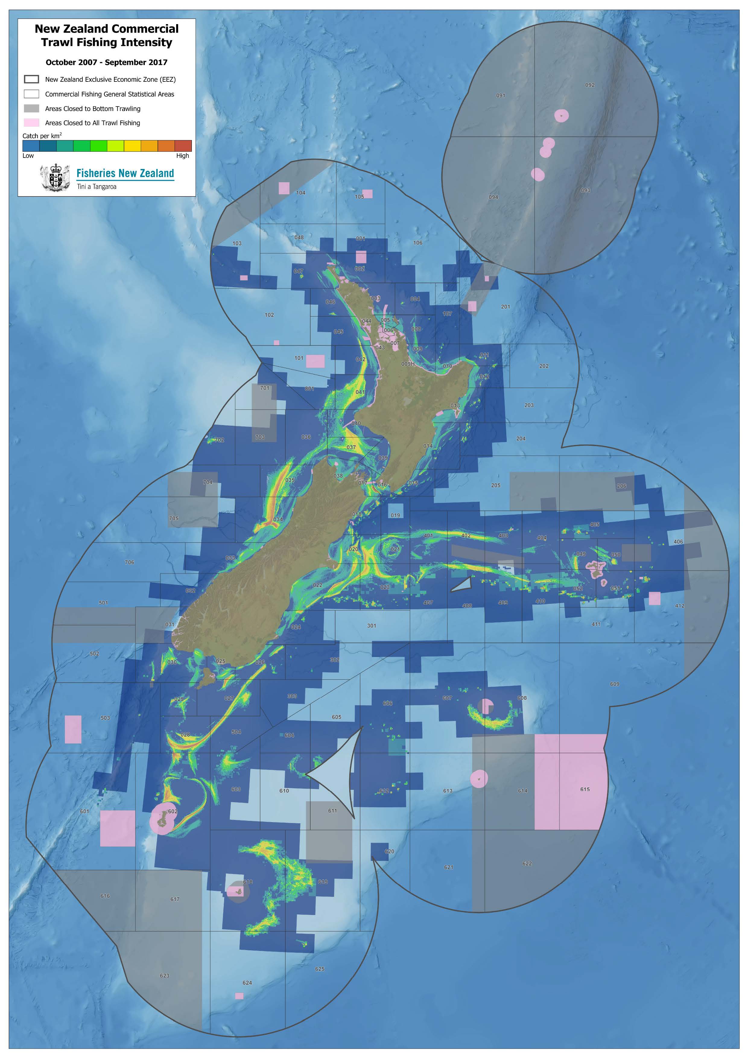 Fishery maps | MPI - Ministry for Primary Industries. A New Zealand ...