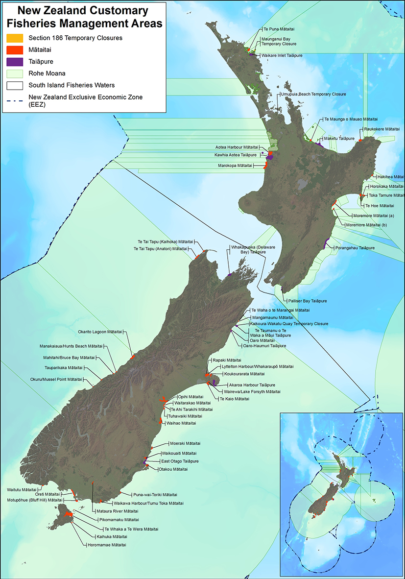 Fishery maps | MPI - Ministry for Primary Industries. A New Zealand ...